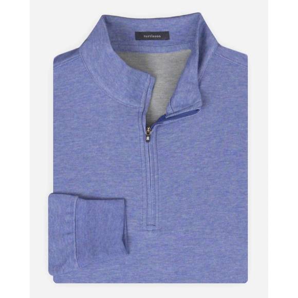 TURTLESON | Shirts | New Turtleson Men Wallace 4 Zip Pullover In Marine ...
